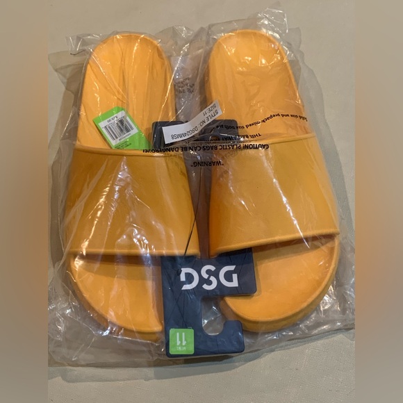DSG | Shoes | Dsg Slides Sandals Dsg24mms8 In Tangerine Mens Sz 1 New 3 ...